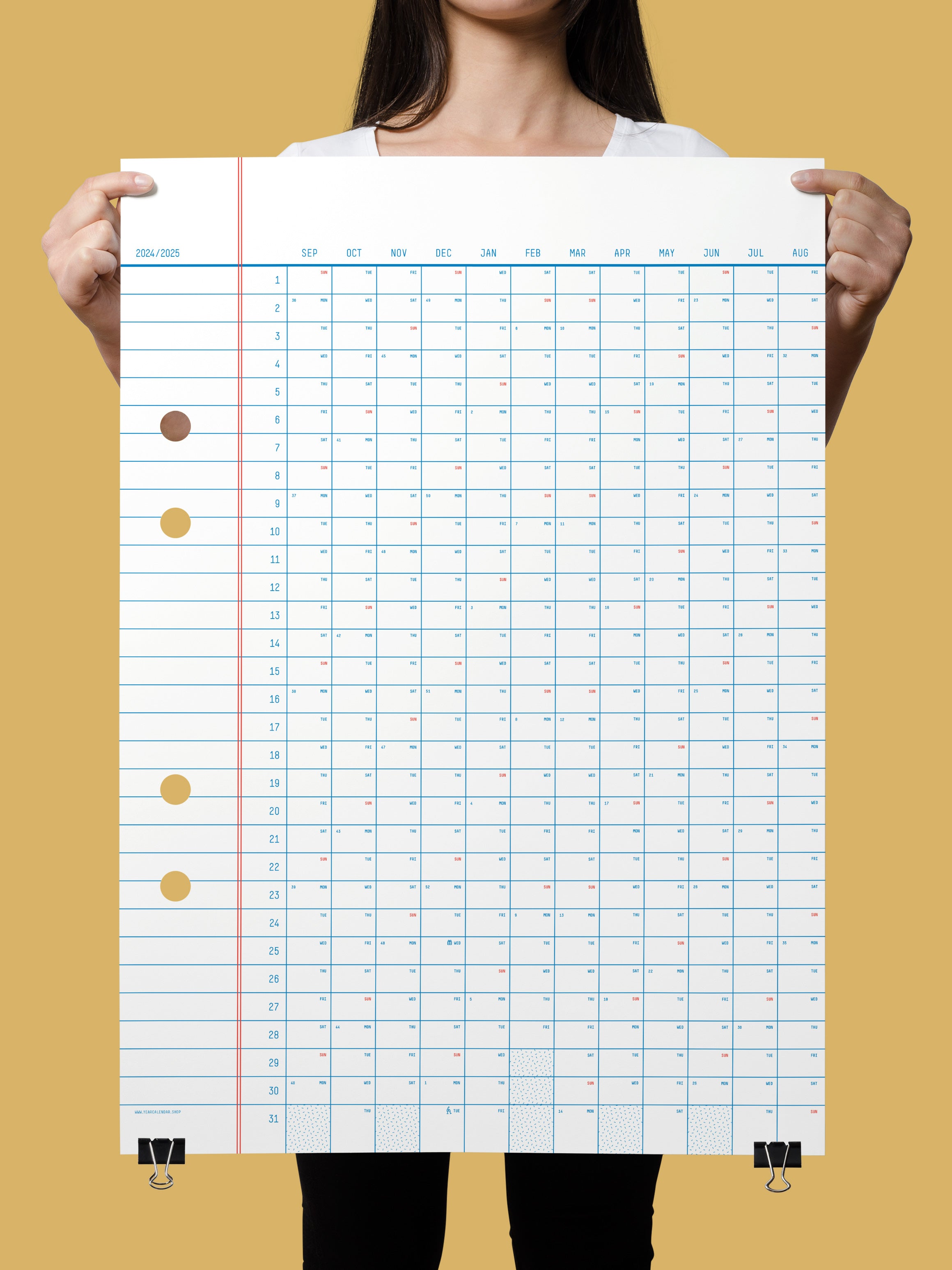 2024 - 2025 Mid Year Calendars – Yearcalendar